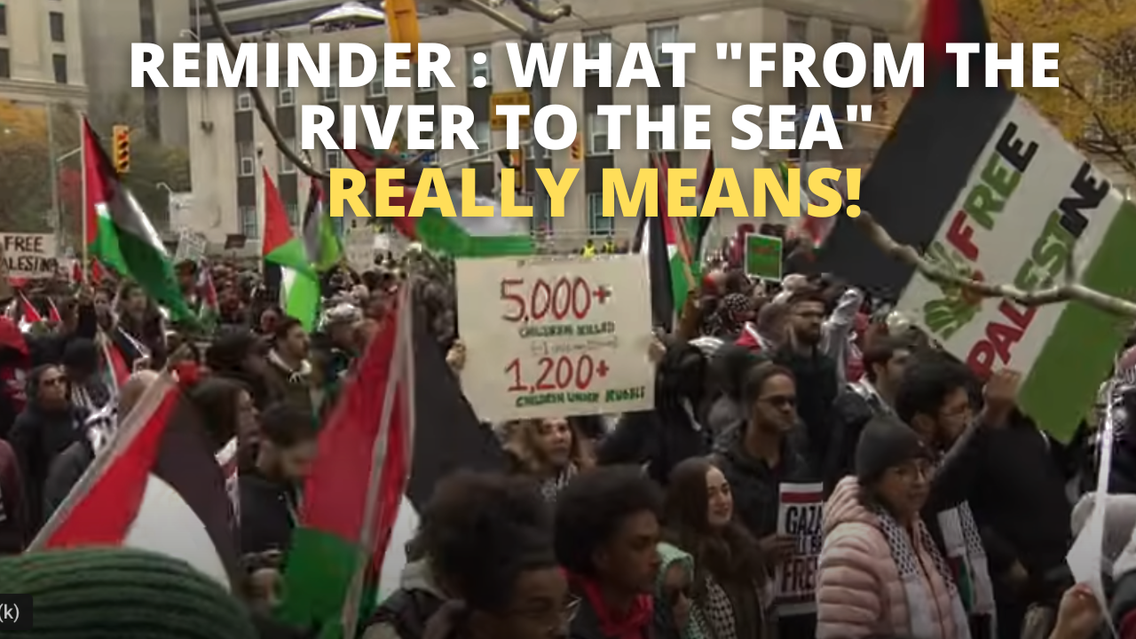 Reminder : What “From The River To The Sea” Really Means! - Ateret Cohanim