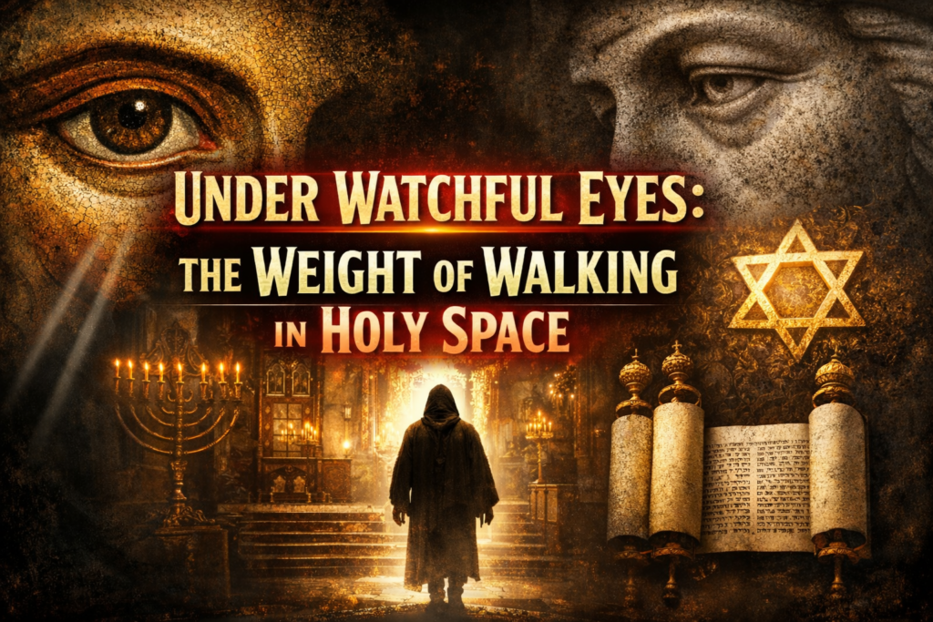 Under Watchful Eyes: The Weight of Walking in Holy Space - Ateret Cohanim